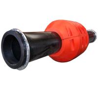 China High Wear Resistance HDPE PE Pipe PN12.5 , SDR11 Dredging HDPE Pipe With Float for sale