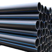 China Chemicals Hazardisous Wastes HDPE PE Pipe Extrusion 12 Inch Poly Pipe For Irrigation for sale