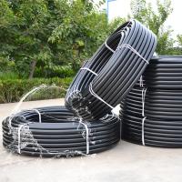 China Chemicals Hazardisous Wastes HDPE PE Pipe Extrusion 12 Inch Poly Pipe For Irrigation for sale