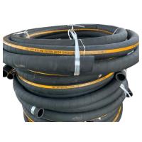 China 600 Psi Natural Gas Rubber Hose 2MPa , DN16 Steel Reinforced Hydraulic Hose Fabric Braided for sale