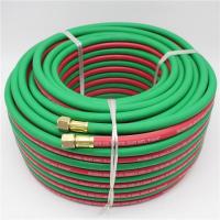 China 1/4'' X 100FT 300psi Gas Rubber Hose Twin Welding EPDM Natural Gas Flexible Hose for sale