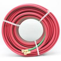 China 1/4'' X 100FT 300psi Gas Rubber Hose Twin Welding EPDM Natural Gas Flexible Hose for sale