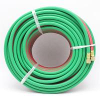 China 300 Psi Natural Gas Flexible Hose Outdoor 1/4'' X 100FT EPDM Rubber Twin Welding Hose for sale