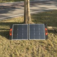 China 100W Black Flexible Solar Panel MSDS UN38.3 Foldable Solar Panel for sale