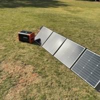 China UN38.3 Foldable Mono Solar Panel 300W 400W Power Film Solar Foldable for sale