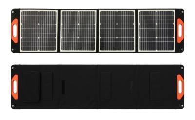 China Camping Travel Photovoltaic 100W Foldable Solar Panel 12V Output Charger CE Certified for sale