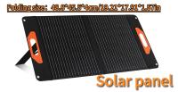 China Mobile Power 60W Foldable Solar Panel with 30W*2PCS Cells and After-sales Service for sale
