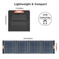 China 60W/100W/120W/200W/300W/400W Flexible Monocrystalline Silicon Solar Panel for Power Supply for sale