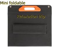 China 19.5V/5.3A DC Output 100W Foldable Solar Panels for Camping Tents 25W*4PCS Number of Cells for sale