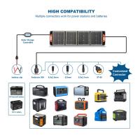 China 60W 100W 120W 200W 300W 400W Monocrystalline Silicon Solar Panels Black and Affordable for sale