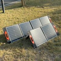 China 2.2kg Customized Request Solar Power Station 60W Mini Home Camping Collapsible Panel for sale