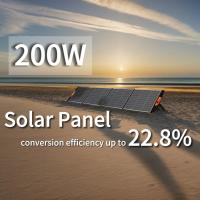 China 200W Monocrystalline Silicon Solar Panel and for Competitive and Power Supply for sale