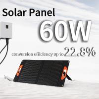 China 30W*2PCS Home Made in Solar Panel with 56*63*4.5cm Folding Size for sale