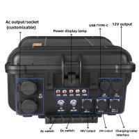 China 5000W Portable Power Station With Pure Sine Wave Inverter And EU/US Universal Socket for sale