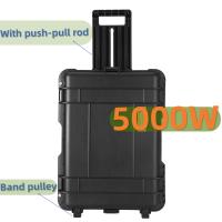 China 5000W Portable Power Station With Pure Sine Wave Inverter And EU/US Universal Socket for sale
