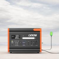 China Emergency Standby Energy Storage Battery Portable Power Station 2200W with Mains Charging for sale