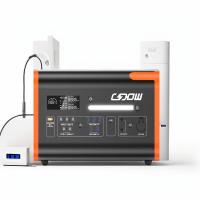 China Black with Orange 2200W/2048wh Energy Storage Power Supply Lithium LiFePO4 Battery Portable Generator Solar Cell Mobile Power Station for sale