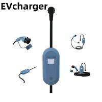 China Single Phase Portable EV Charger AC220V Mobile Ev Charger for sale