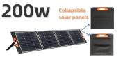 China CE Monocrystalline Silicon Solar Panel 200W For Portable Power Station for sale