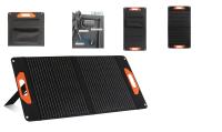 China Black Single Crystal Solar Panel 100W Single Crystalline Silicon Solar Cell for sale