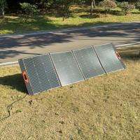 China Collapsible Solar Panels 200W Monocrystalline Silicon Ideal for Home Outdoor Camping for sale
