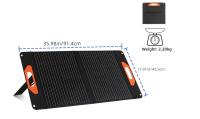 China 60W Waterproof Solar Panels For Camping Sustainable Charging for sale