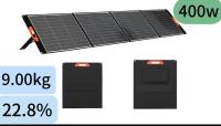 China 60W 100W 200W 400W Monocrystalline Silicon Solar Panels with CE Certification in Black for sale