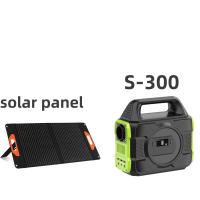 China Portable Home Mini Solar System Inverter 300W with Optional AC Socket and LCD Display for sale