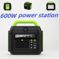 China Recyclable 600W Portable Mobile Generator for Outdoor Camping and Solar Energy Storage for sale