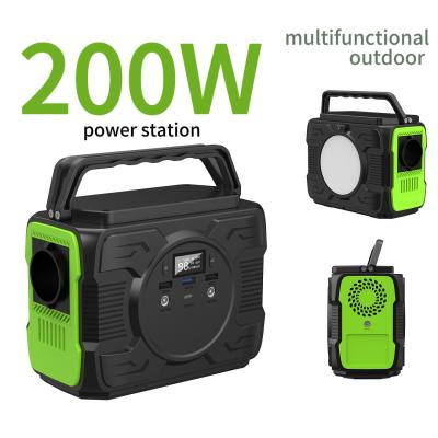 China 173wh Nominal Capacity Camping Mobile Lithium Power Supply with 12V/200-300A Ec5 Output for sale