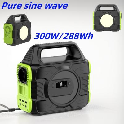 China Power Up Your Outdoor Adventures with 300W Solar Battery Pack and Power Output for sale
