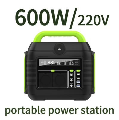 China Outdoor Camping Portable Solar Power Supply Customizable Colour 300W/500W/600W/1500W for sale
