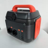 China 600W Outdoor Removable Lithium Battery Pack Rechargeable Solar Generator AC-DC Type-C Backup Power Station for sale