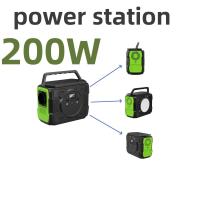 China 200W Solar Energy Storage Generator Hot Portable Mobile Power for Emergency Balcony RV for sale