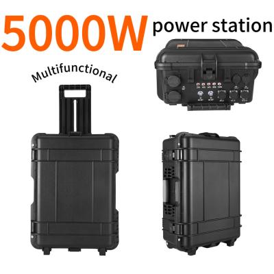 China Nominal Capacity 4800wh Camping Solar Generator Power Bank for Emergency and Outdoor for sale