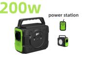 China Hot Rechargeable Phone Charger 200W Portable Solar Generator with Customizable Colors for sale