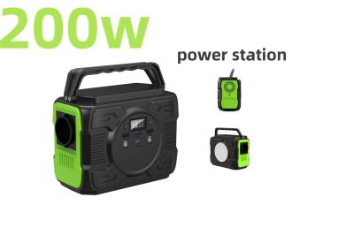 China Hot Rechargeable Phone Charger 200W Portable Solar Generator with Customizable Colors for sale