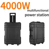 China AC Pure Sine Wave Output Waveform 4000W Portable Power Station 220V with Customization for sale