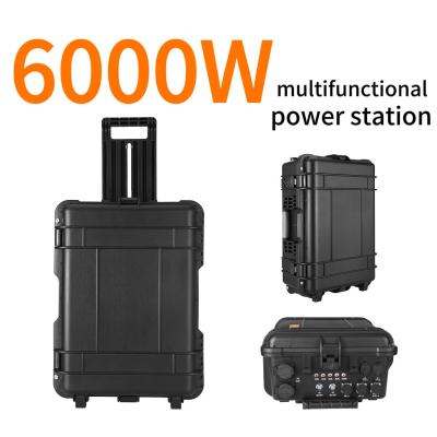 China 42kg Powerstation 6000 Watt 8000W Pure Sine Wave Solar Inverter for sale