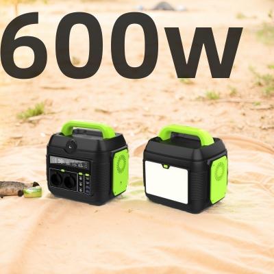 China 2024 600W Special Car Power Portable Power Station Solar Generator for Outdoor Activities for sale
