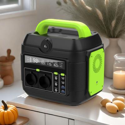 China Portable Power Station 300W 500W 600W 1200W 2200W for Charging while Camping Fishing for sale