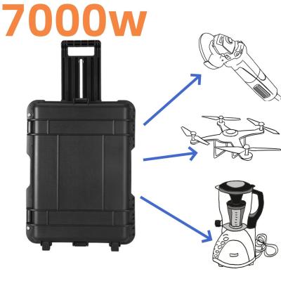 China 7000W/6993wh 610*440*250 mm Power Outdoor Activities Portable Solar Generator for Outdoor for sale