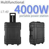 China 3000W Portable Power Station 4000W Personalized LiFePO4 Solar Generator for sale