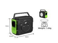 China 200W 173wh/48000mAh Portable Solar Generator for Outdoor Activities in South America for sale