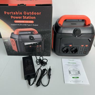 China 576wh Capacity Solar Energy Storage Generator for Family Camping and RV Mobile Power for sale
