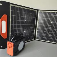 China 110V/220V Portable Power Station 200W Mobile Solar Generator for sale
