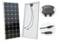 China Maintenance-free 25-year Solar Roof Panel 100W 280W Monocrystalline Silicon Photovoltaic Module With Aluminum Frame for sale