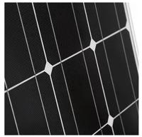 China 100W32 Monocrystalline Silicon Photovoltaic Module Solar Panel With Aluminum Frame Suitable For House RV Marine for sale