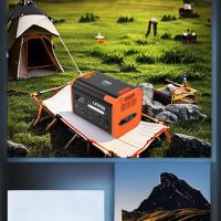 China Portable Mobile Power 2200W Outdoor Emergency Energy Storage Power Station Solar Generator for sale