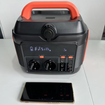 China 600W 300W 2200W Portable Power Station Solar Panel Generator For Home Outdoor Camping for sale